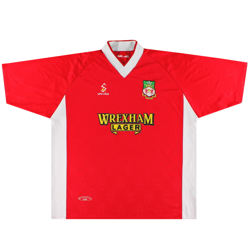 1999-00 Wrexham Millennium Home Shirt #14 XXL | Vintage Football Shirts