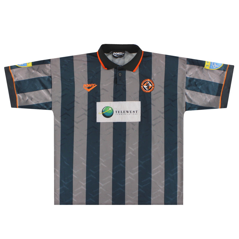 1994-96 Dundee United Pony Player Issue Third Shirt #12 XL | Vintage ...