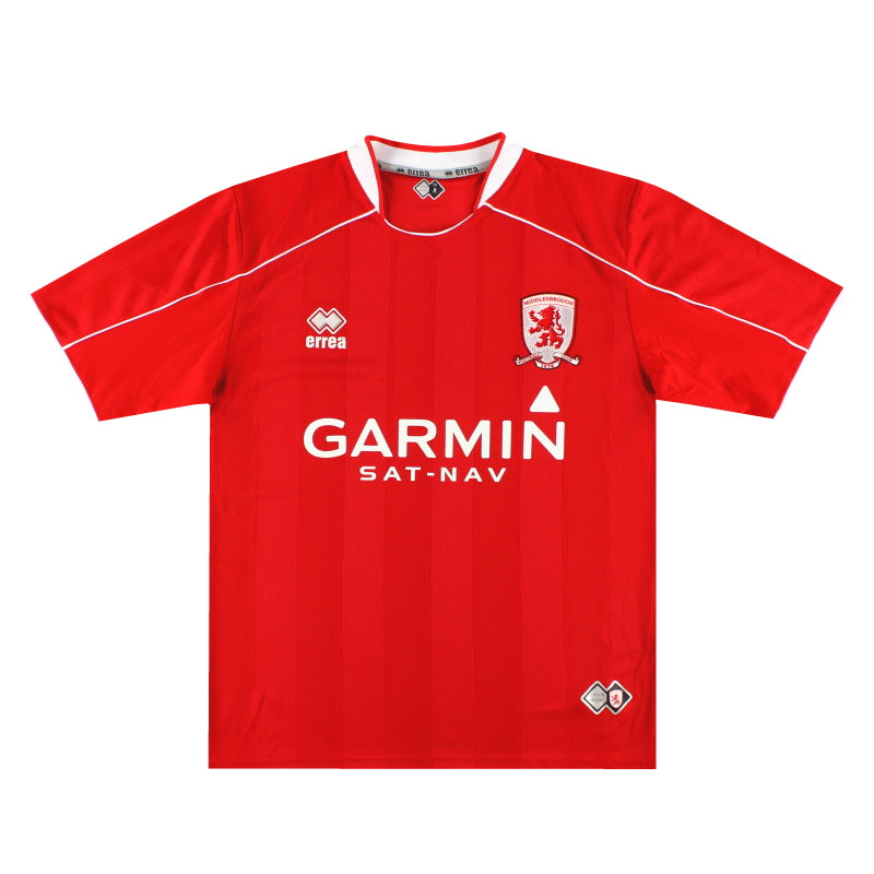 2007-08 Middlesbrough Errea Home Shirt *Mint* M | Vintage Football Shirts