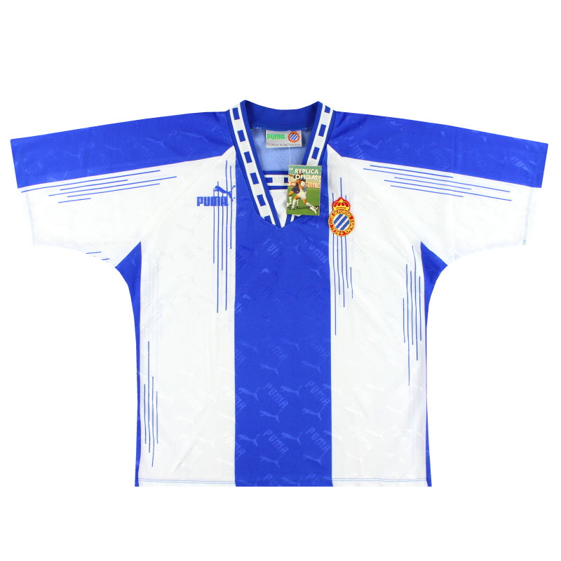 1994-95 Espanyol Puma Home Shirt *w/tags* M | Vintage Football Shirts