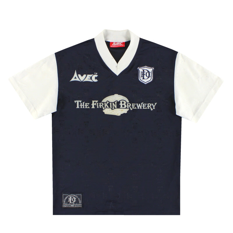 1996-98 Dundee FC Avec Home Shirt Y | Vintage Football Shirts