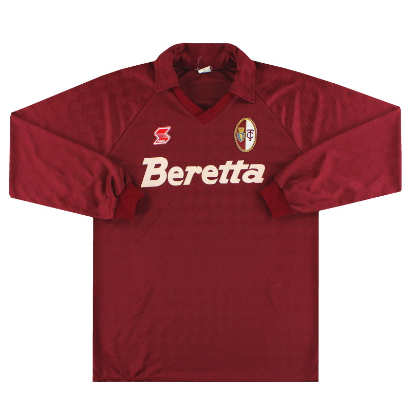 1991-93 Torino ABM Home Shirt L/S XL | Vintage Football Shirts