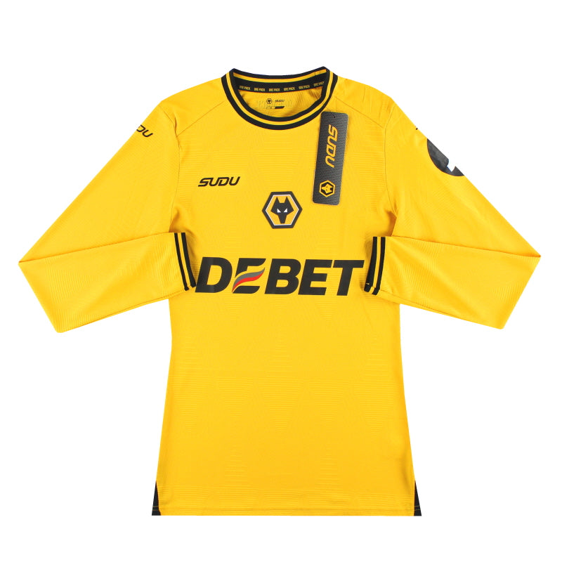 2024-25 Wolves Sudu Pro Home Shirt L/S *w/tags* S 2300665 | Vintage ...