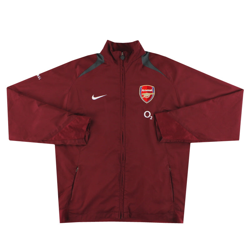 2005-06 Arsenal Nike Track Jacket L 195590 | Vintage Football Shirts