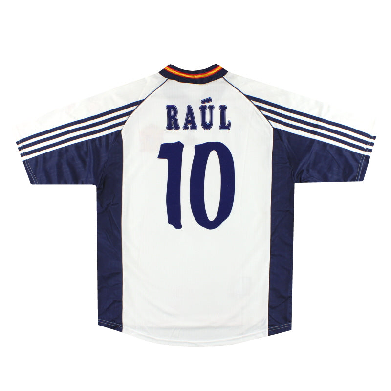 1998 Spain adidas Away Shirt Raul #10 *w/tags* L 604866 | Vintage ...