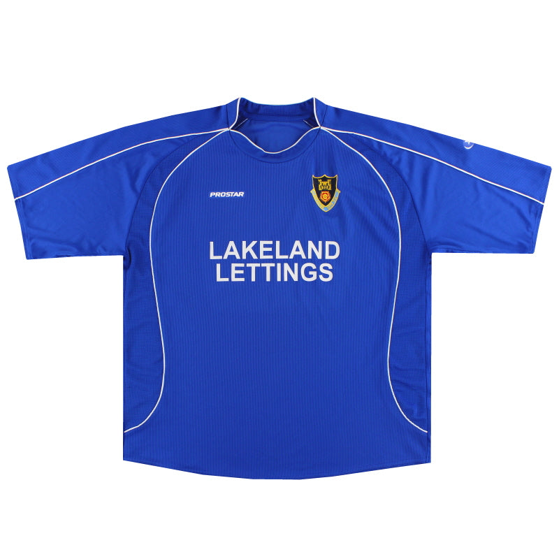 2000'S Lancaster City Prostar Home Shirt XXL | Vintage Football Shirts