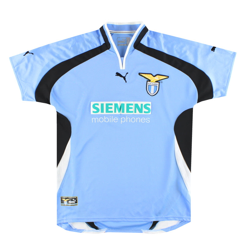 2000-01 Lazio Puma Home Shirt L | Vintage Football Shirts