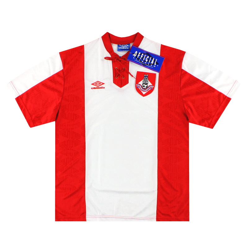 1992-94 Oldham Umbro Away Shirt *w/tags* L | Vintage Football Shirts