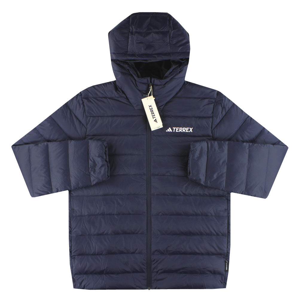 adidas Terrex Essentials CLIMAWARM Light Down Hooded Jacket *w/tags ...