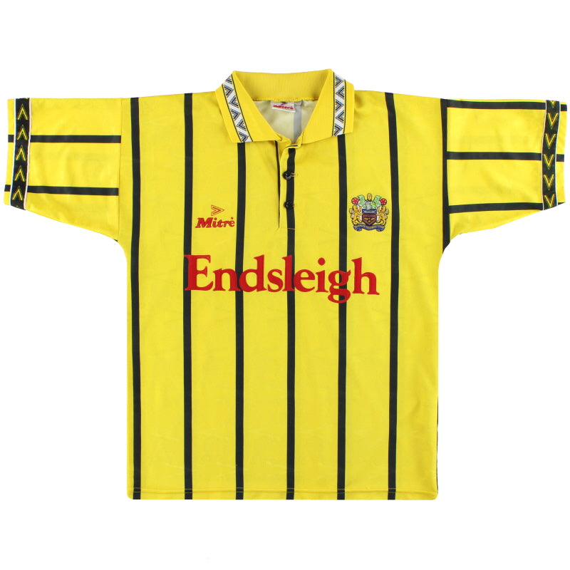1993-95 Burnley Mitre Away Shirt XL | Vintage Football Shirts